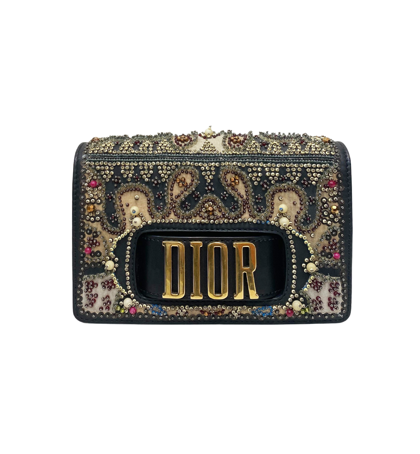 Christian Dior Dio(r)evolution Embellished Flap Bag