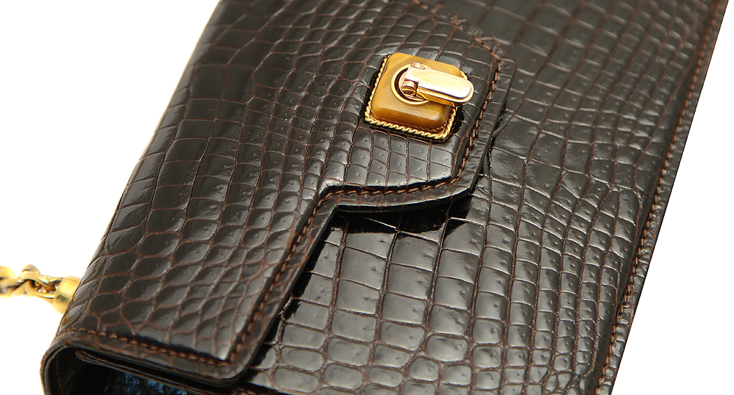 Gucci Crocodile Handbag