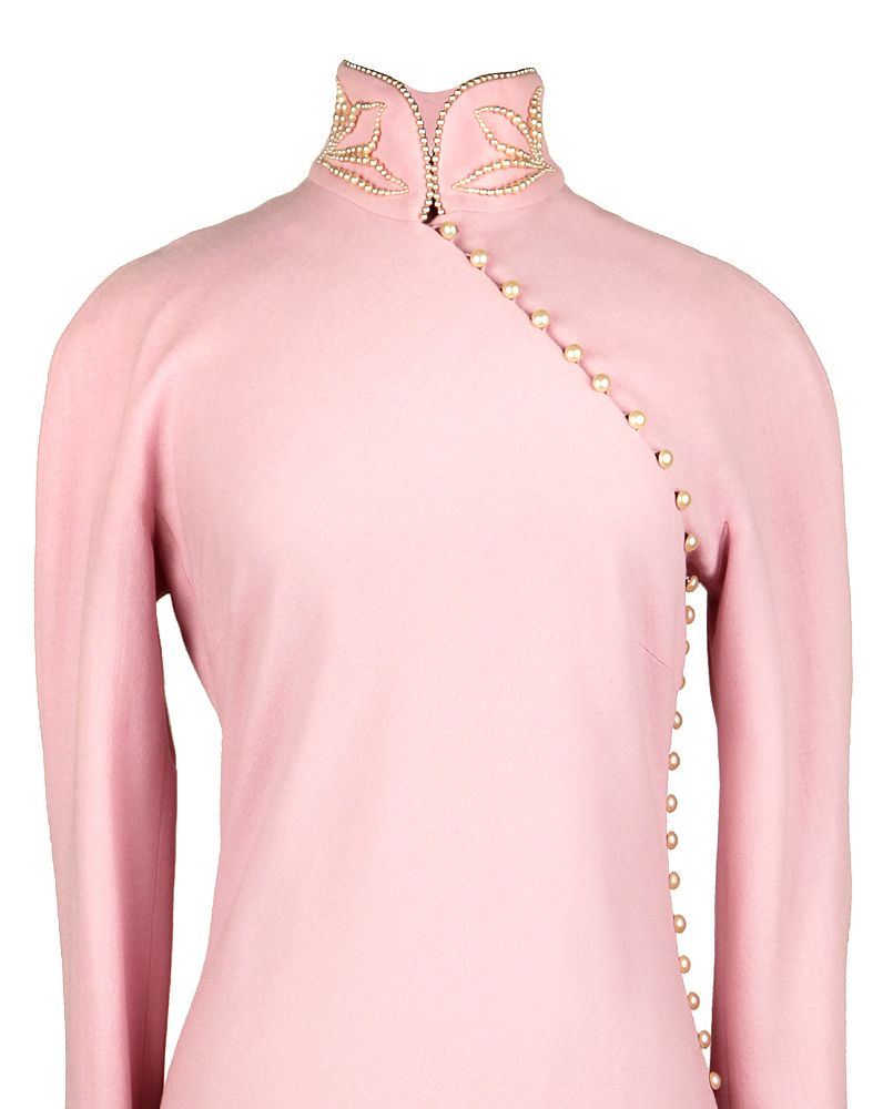 Christian Dior Dress with Pearl Buttons