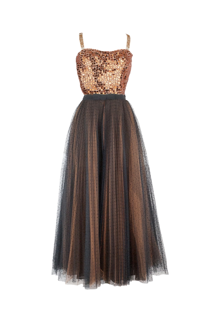 Christian Dior Jumpsuit With Full Skirt